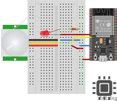 Micropython Pir Sensor Using Interrupt With Esp Esp