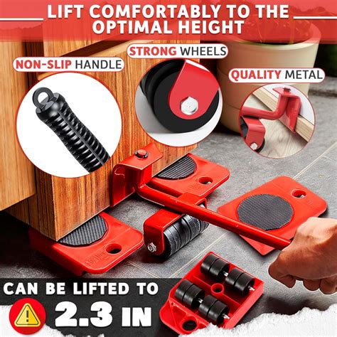 Furniture Lift Mover Tool Set Furniture Movers With Wheels Heavy