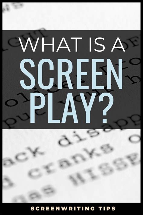Movie Screenplay Artofit