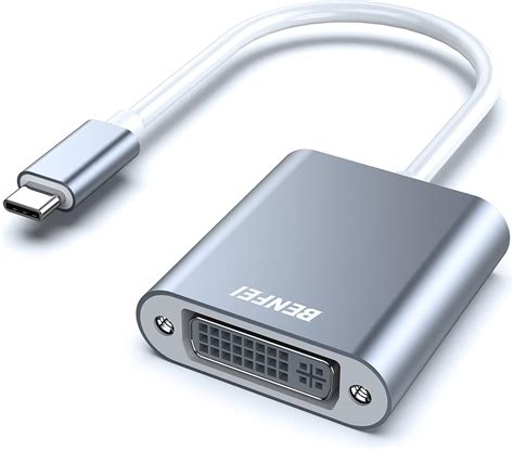 Benfei Paquete De 2 Adaptadores Usb C A Dvi Adaptador Tipo C A Dvi