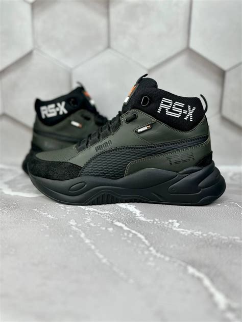 Чоловічі черевики Puma мужские кроссовки кожаные зимние Пума: 2 599 грн ...