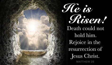 He Is Risen Ecard Free Easter Cards Online