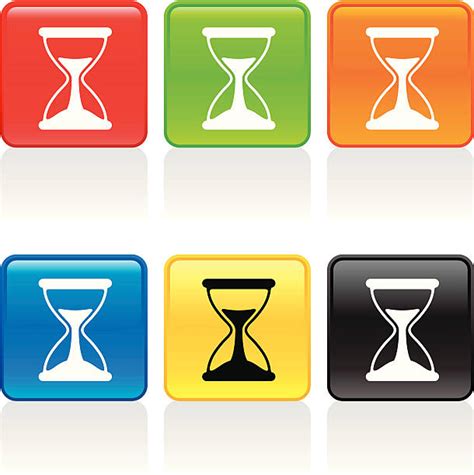 Empty Hourglass Clip Art Illustrations Royalty Free Vector Graphics