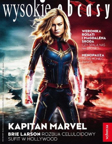 Brie Larson Wysokie Obcasy Magazine 09 March 2019 Cover Photo Poland