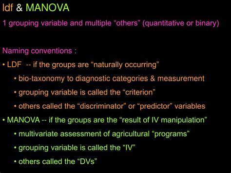Ppt Linear Discriminant Function Powerpoint Presentation Free
