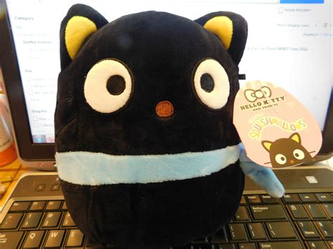 Squishmallow Chococat Hello Kitty Sanrio 7 Plush Kellytoy Squishmallows Cat 4571369446