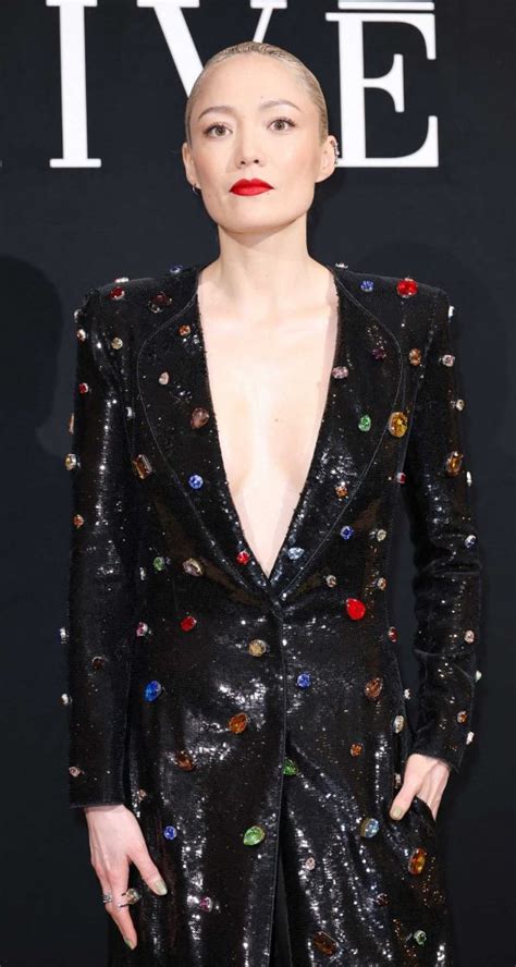 Pom Klementieff Attends The Giorgio Armani Fashion Show At 2026 Paris