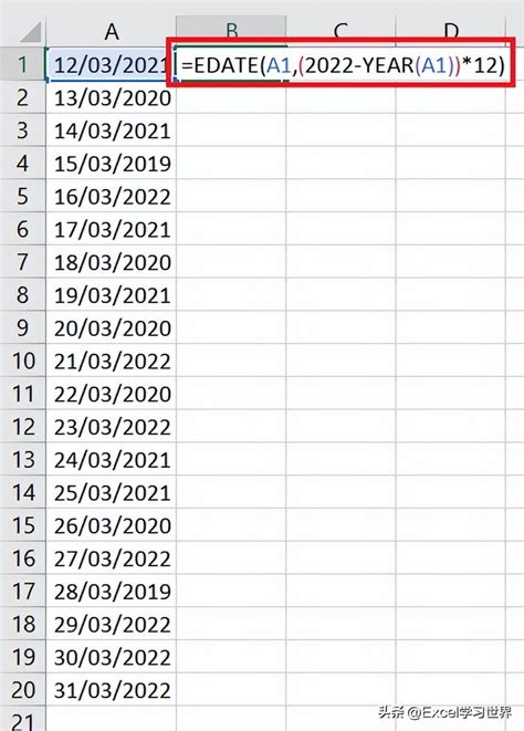 将一列五花八门的 Excel 日期年份批量修改成同一年，这痛点秒懂 正数办公