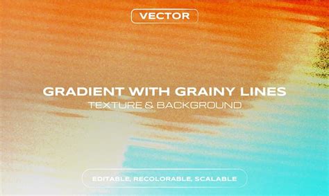 Premium Vector Gradient With Grainy Lines