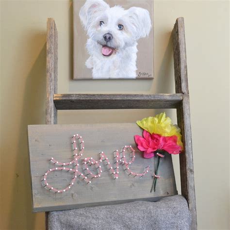 Diy String Art Flower Vase Craft Box Girls