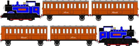 Stuart With Annie And Clarabel V2 By Thejaleonard On Deviantart