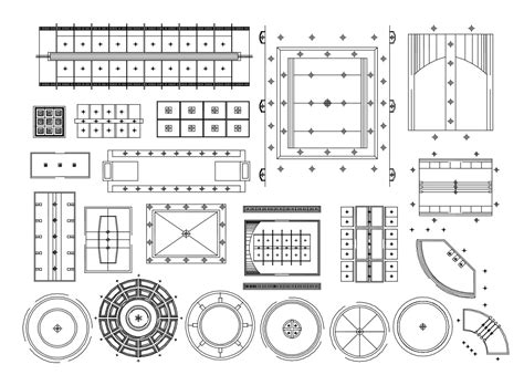 Ceiling Cad Block Cad Design Free Cad Blocks Drawings Details