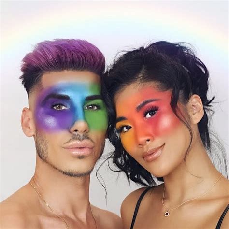 Happy Pride Month ️🧡💛💚💙💜🌈 How Beautiful Are These Pride Makeup Looks