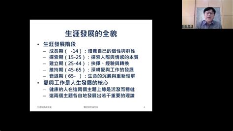 生涯發展與規劃03：職涯探索與定向 Youtube