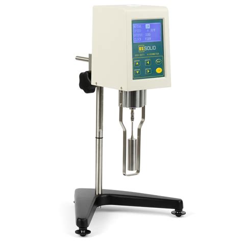 Rotary Viscometer Viscosity Meter W Lcd Display Screen Us Solid
