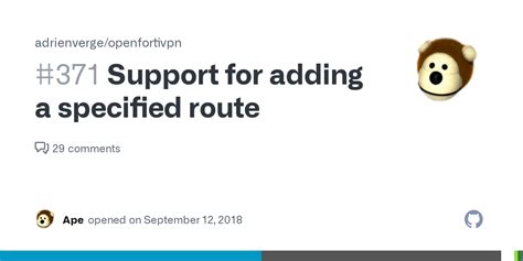 support for adding a specified route · issue 371 · adrienverge