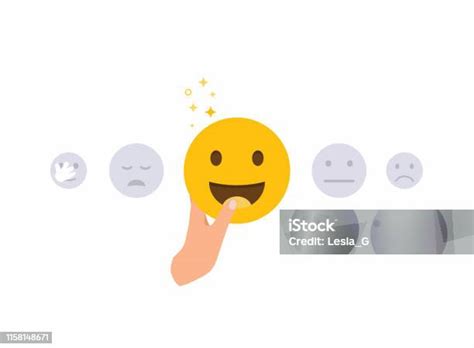 평가 만족도 감정의 형태로 피드백 고객 중심에 대한 스톡 벡터 아트 및 기타 이미지 고객 중심 만족 등급매기기 Istock