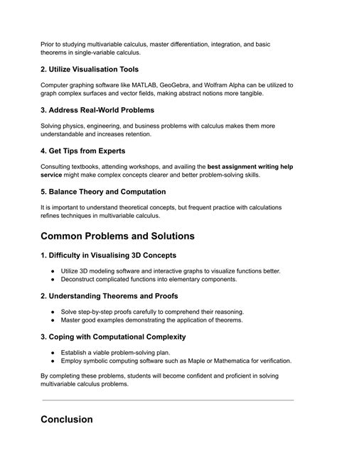 ppt an introduction to multivariable calculus powerpoint presentation