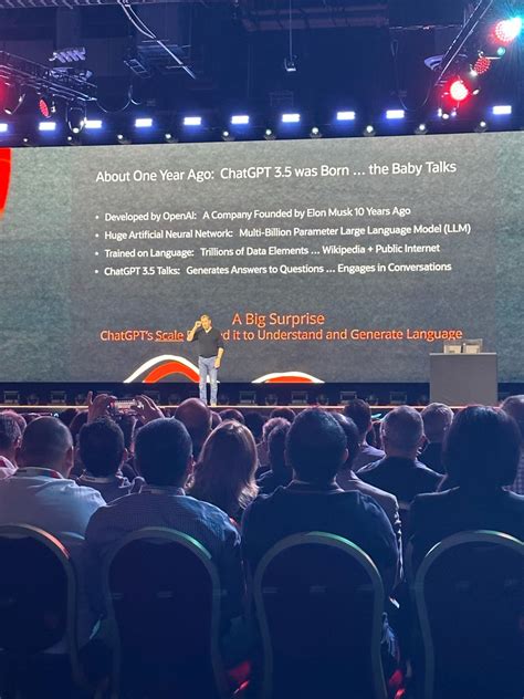 Bill Kleyman 🇺🇦 On Linkedin Oracle Cloudworld Generativeai Ocw Ocw23