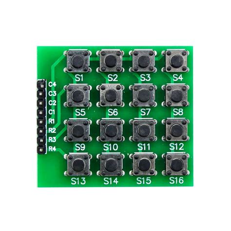 Teclado Matricial 4x4 Keypad Push Button 16 Teclas