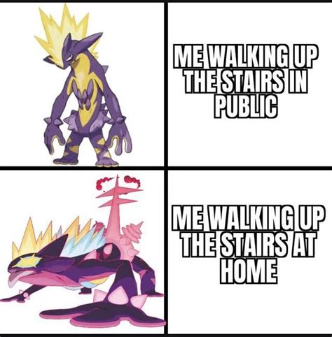 Four Different Pokemon Memes With The Captions Sayings On Them And One