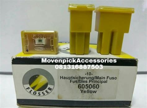 Fuse Pusat Pacific Female Besar 60a Original Japan Harga 1 Pcs