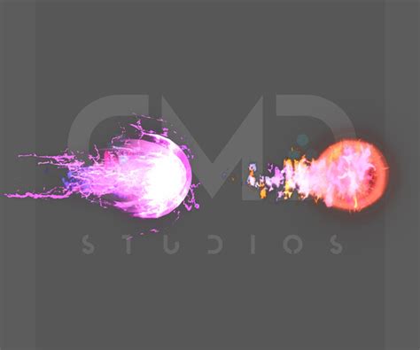 Artstation Vfx Pack Projectile Animations Game Assets