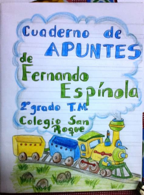 Modelos De Carátulas Para Cuadernos 50 Imágenes 】 ️