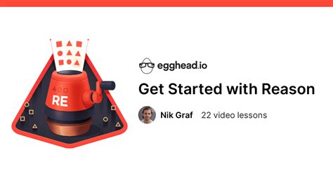 Free Course Get Started With Reason From Egghead Io Class Central