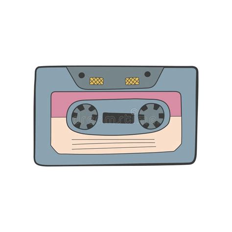 Blue Classic Cassette Retro Tape Clip Art Colors Record Music Radio
