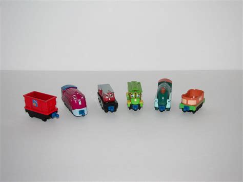 Lot Of 6 Chuggington Trains Stack Track Die Cast Rare Version Of