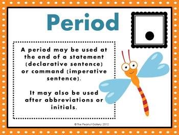 Punctuation Posters Don T Let Punctuation Bug You By The Peanut Circus