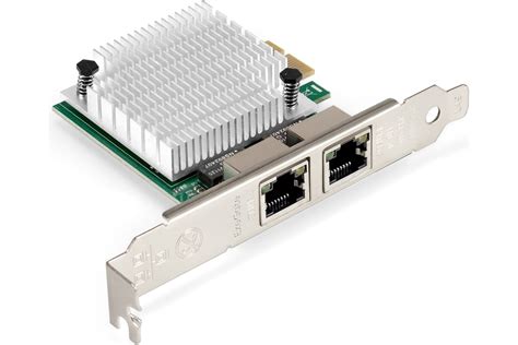 Сетевой адаптер ExeGate EXE-562 PCI-E x1 v2.0, 2xRJ45, UTP 10 100 ...