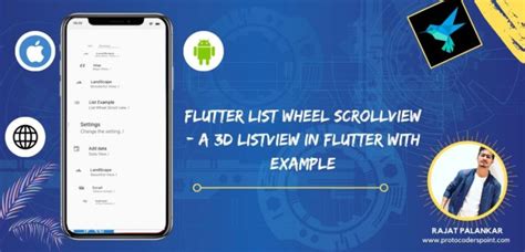 Flutter List Wheel Scrollview A D Listview In A Flutter With Example