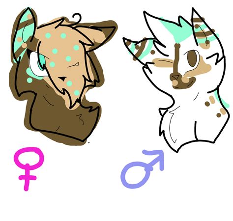 Two New Adoptions By Crystalwolfahlpa50 On Deviantart