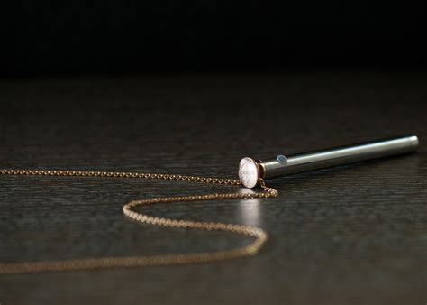 Craves Usb Chargeable Vibrator Doubles As A Necklace Pendant