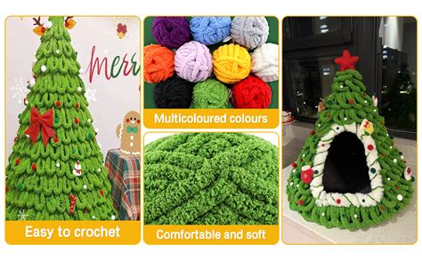 4 Pack Chunky Yarn For Hand Knitting Chunky Chenille