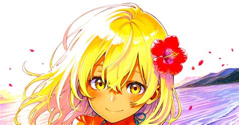 比嘉夏菜 沖縄のヒガさん Vol5 Azurefloralのイラスト Pixiv