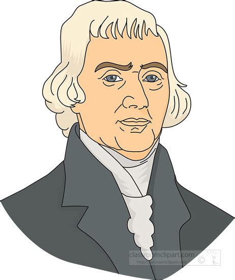 President Thomas Jefferson Clipart Classroom Clip Art