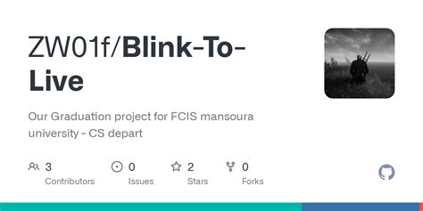 Github Zw01fblink To Live Our Graduation Project For Fcis Mansoura