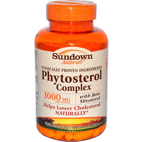 Sundown Naturals Phytosterol Complex 100 Softgels Iherb