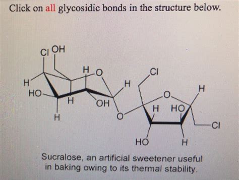Solved Click On All Glycosidic Bonds In The Structure Below Chegg