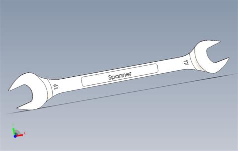 带fem计算的扳手solidworks 2016模型图纸免费下载 懒石网