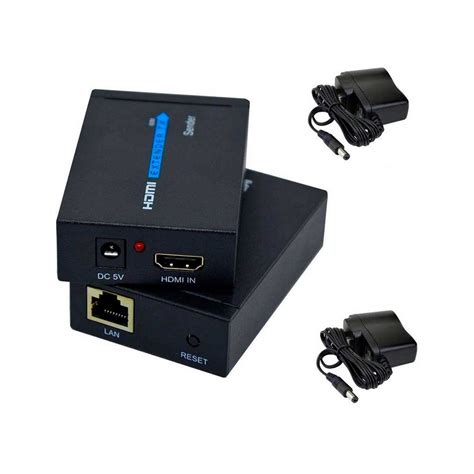 Extensor Hdmi via Cabo de Rede CAT5 CAT6 ate 60Mts Bem vindo à Gibson