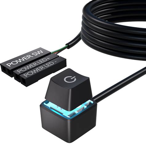 Mua Desktop Computer Power Switch Power Supply Control Adapter Cable 65 Inch External PC Power