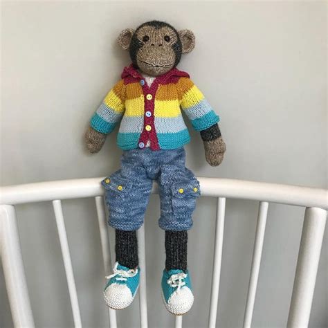 Knitted Monkey Artofit