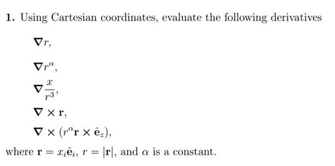 1 Using Cartesian Coordinates Evaluate The StudyX