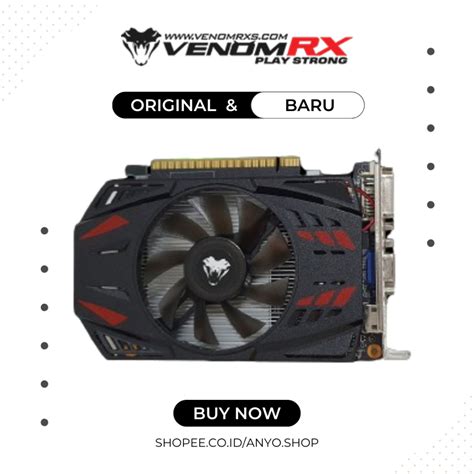 Jual Vga Gaming Gtx 750ti 4gb Ddr5 Vga Venomrx Nvidia Gtx 750 Ti 4gb