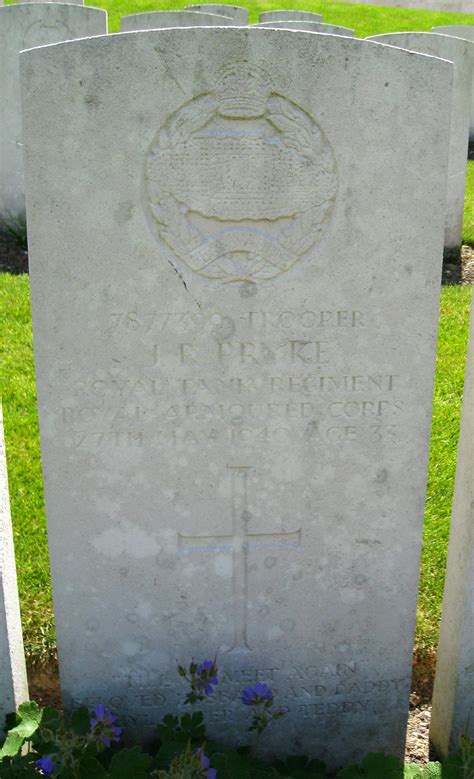 Trooper John Reginald Pryke 1906 1940 Find A Grave Memorial