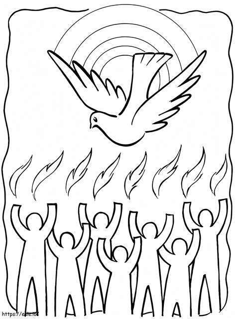 Pentecostés 8 Para Colorear